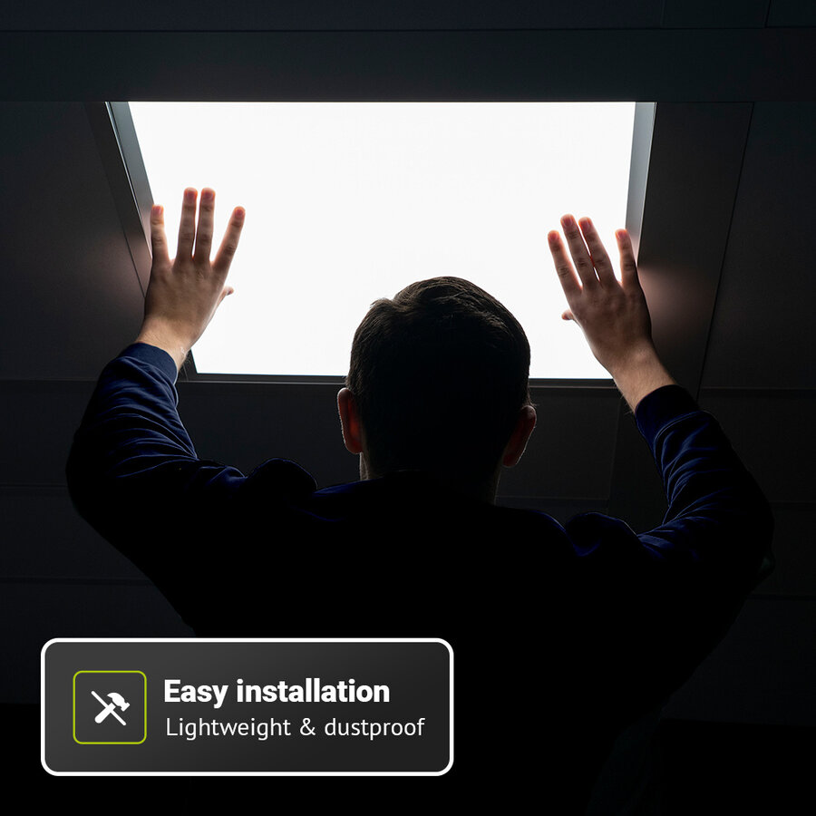 LED Panel - 60x60 cm - 18/25 Watt - 4500lm (180lm/W) - 6500K - UGR