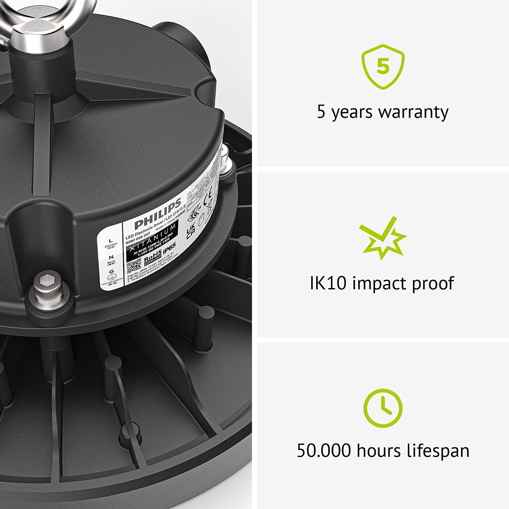 Nova LED High Bay - 150W - 24000lm - 4000K - IP65