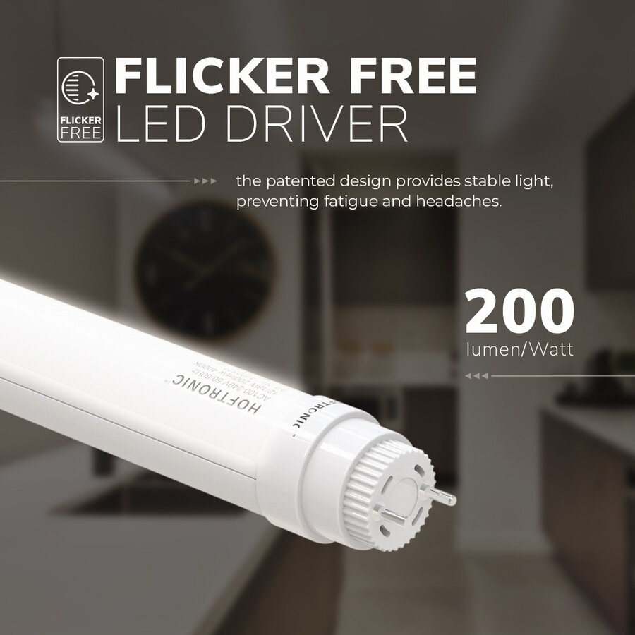 T8 (G13) LED TL buis 150 cm - 4800Lumen - 4000K (200W/840) flikkervrij