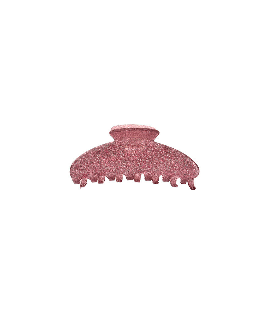 Pink Glitter Claw Clip - Lewis & Melly