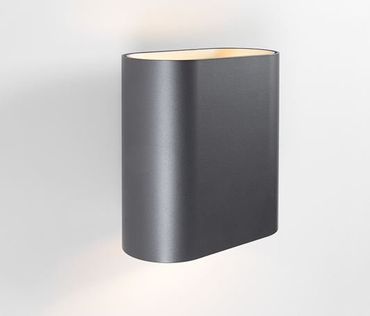 Modular Duell IP55 wall buitenlamp Led wit of zwart - Lucente.nl - Lucente
