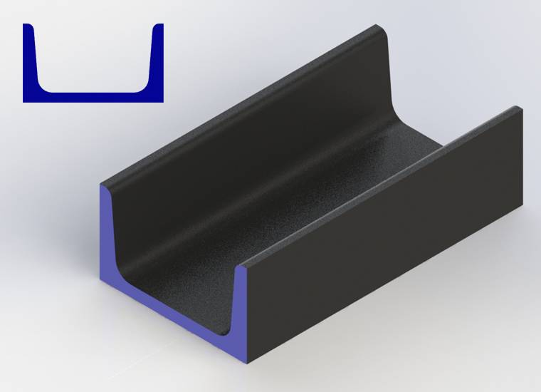Stalen UNP balken - profiel op maat kopen bij STAALvakman.nl! | STAALvakman