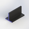 T profiel WGW onbewerkt T-staal - 40x40x5 MM bij STAALvakman.nl ...