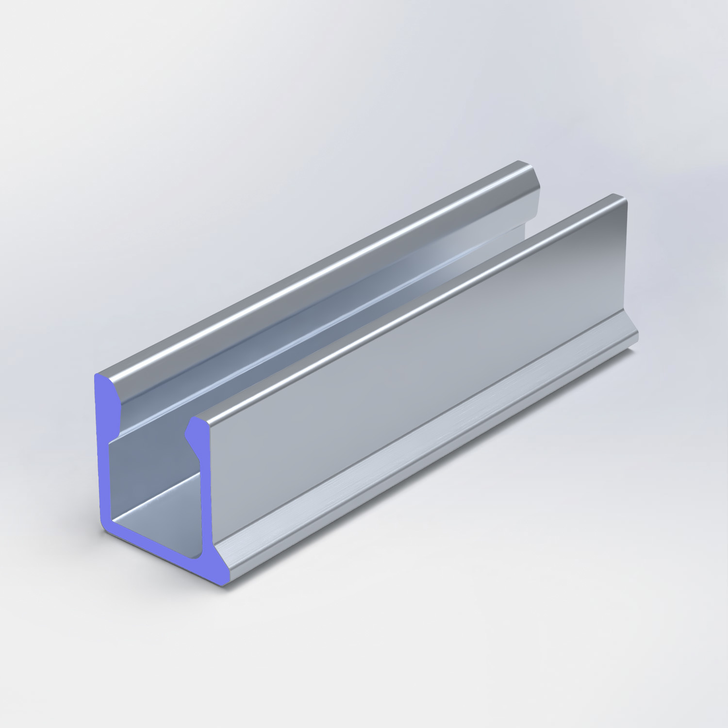 Aluminium glaslat - 15x15 mm - voor hop profielen - bij STAALvakman.nl ...