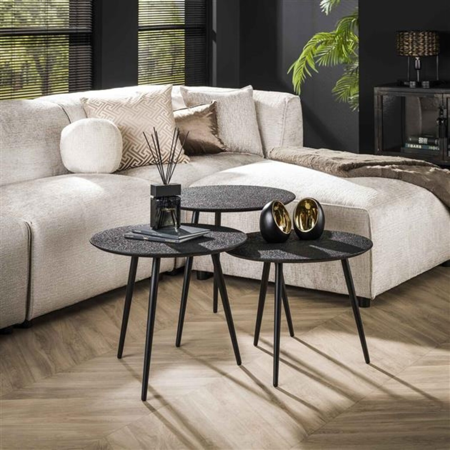 Weld Round Coffee Table Ddc | 10th Joint Dining Table