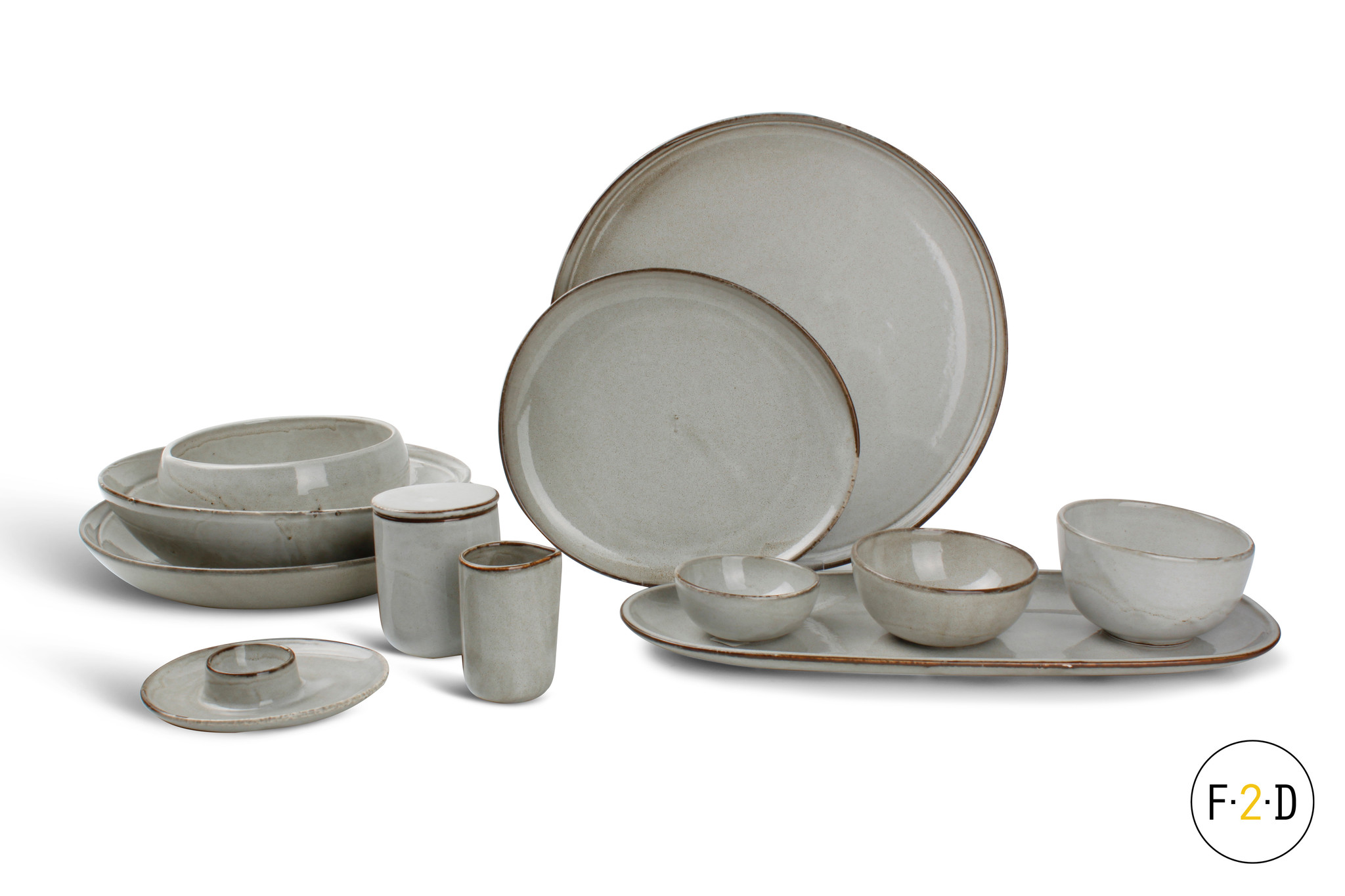 F2D | Ceres Pasta/slabord 24.5xH4cm grijs - Non Food Company ...