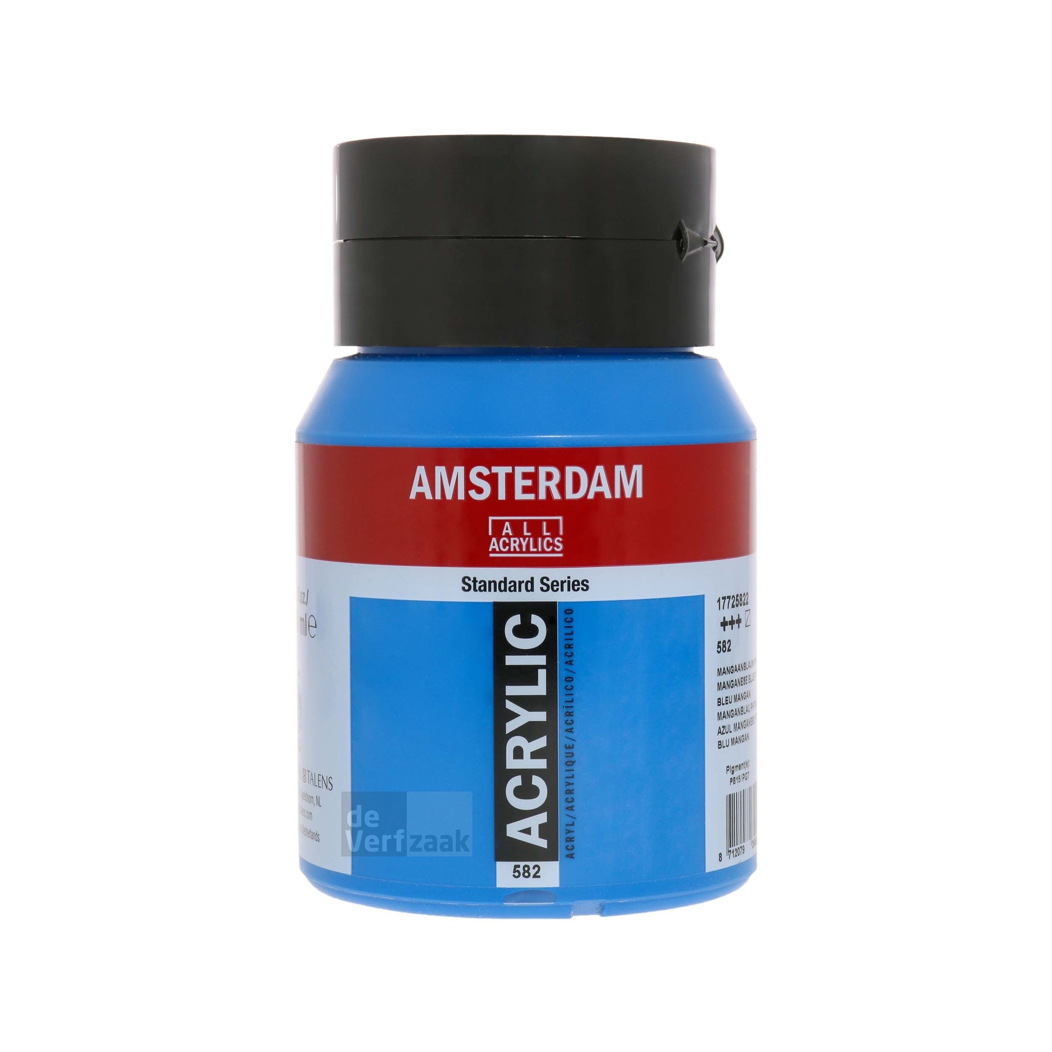 Amsterdam Acrylverf 500 ml - Mangaanblauw Phtalo