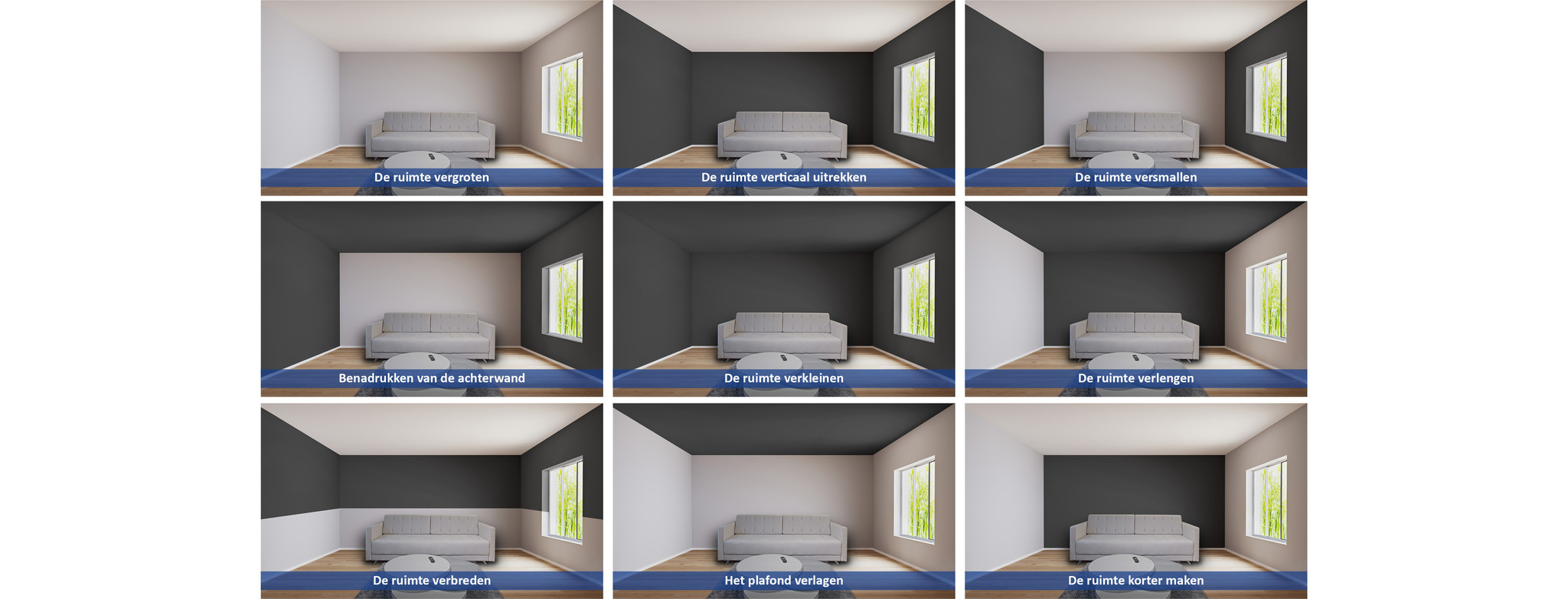 Kamer inrichten: beïnvloed je ruimte met kleur!