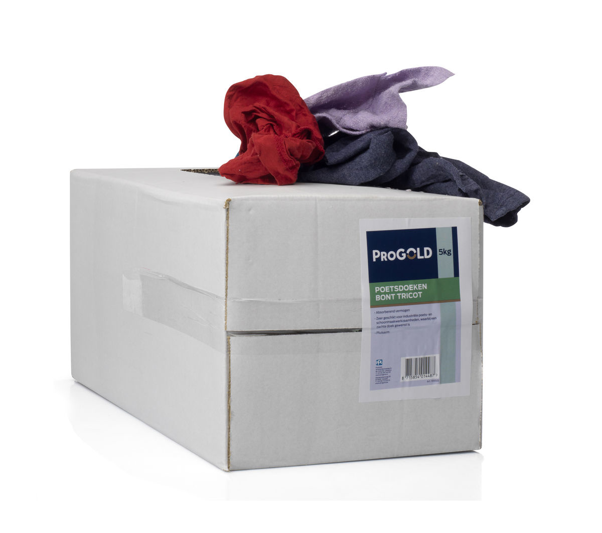 ProGold Poetsdoeken Bont Doos 199502 - 5 kg kopen?