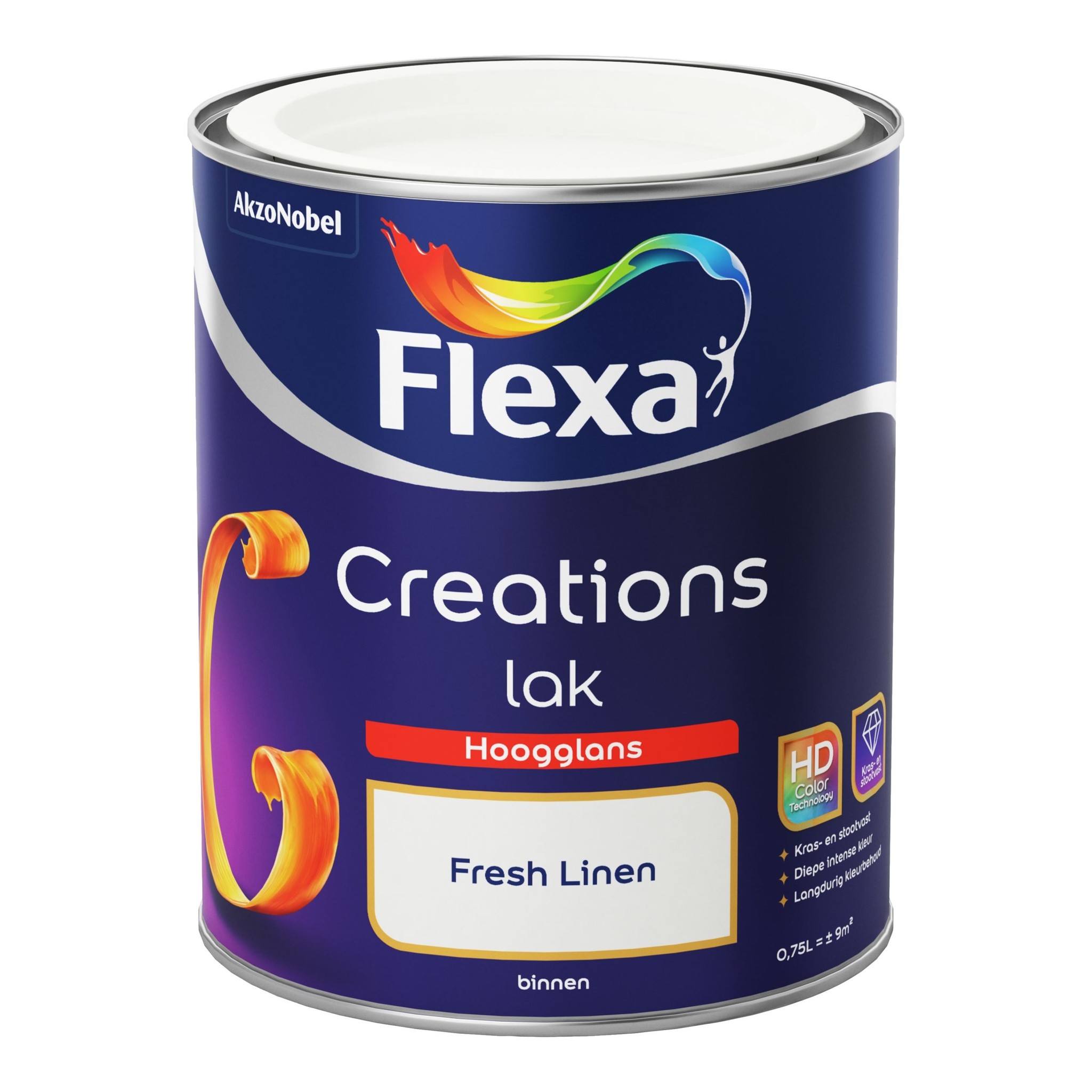 Flexa Creations Lak Hoogglans - Fresh Linen kopen?