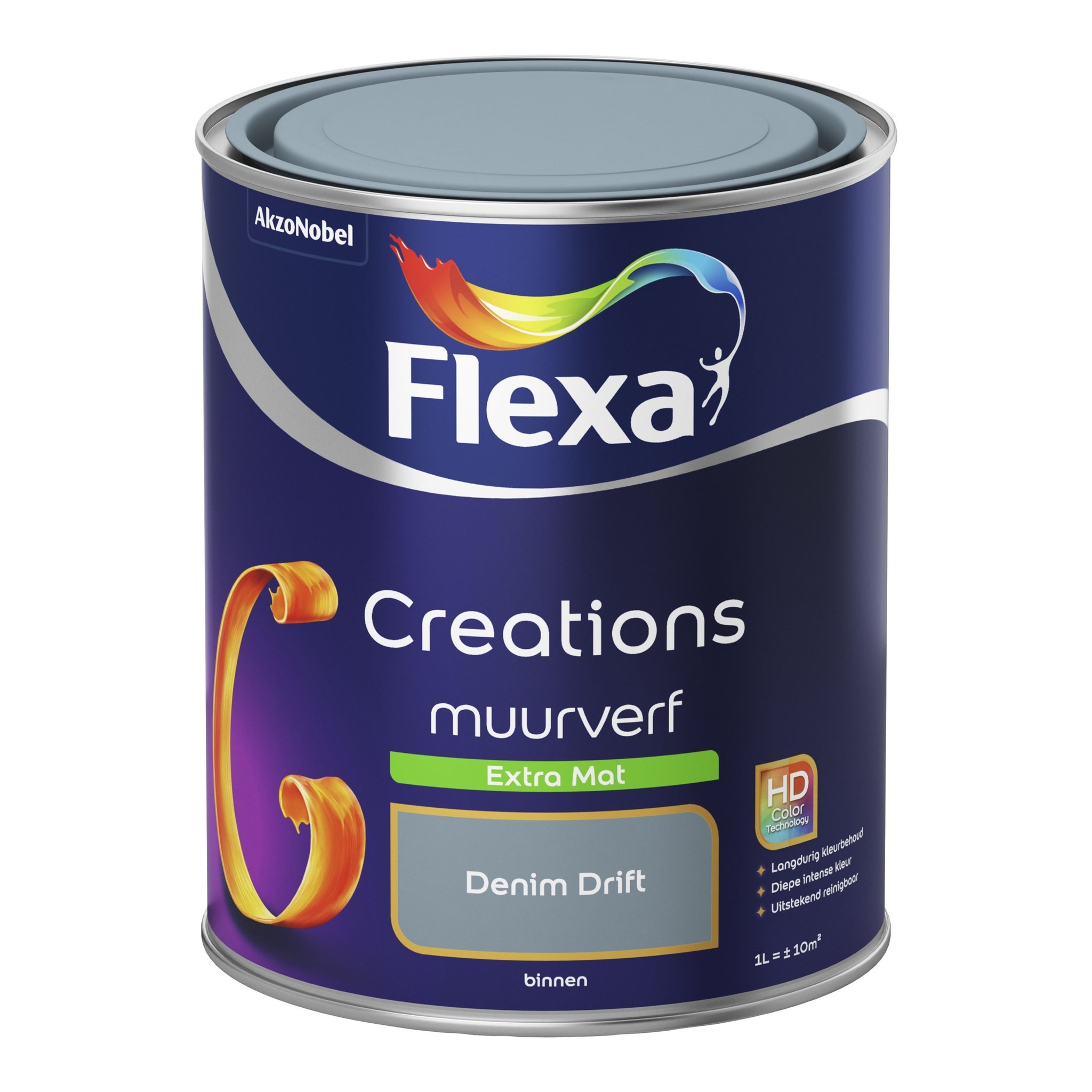 Flexa Creations Muurverf Extra Mat - Denim Drift kopen?