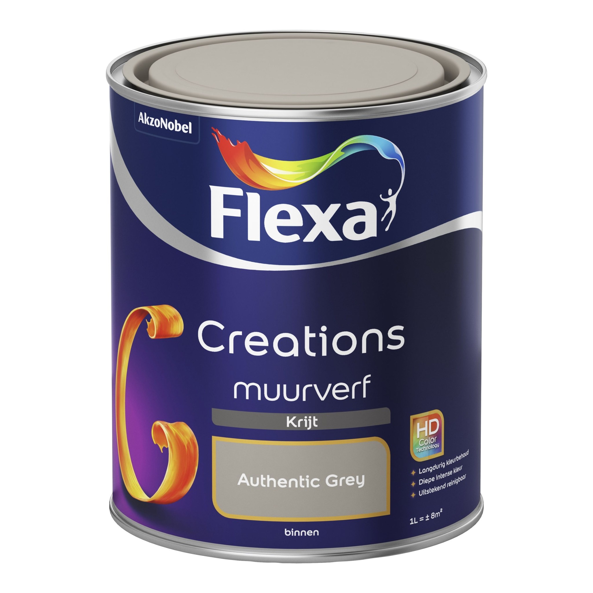 Flexa Creations Muurverf Krijt - Authentic Grey kopen?