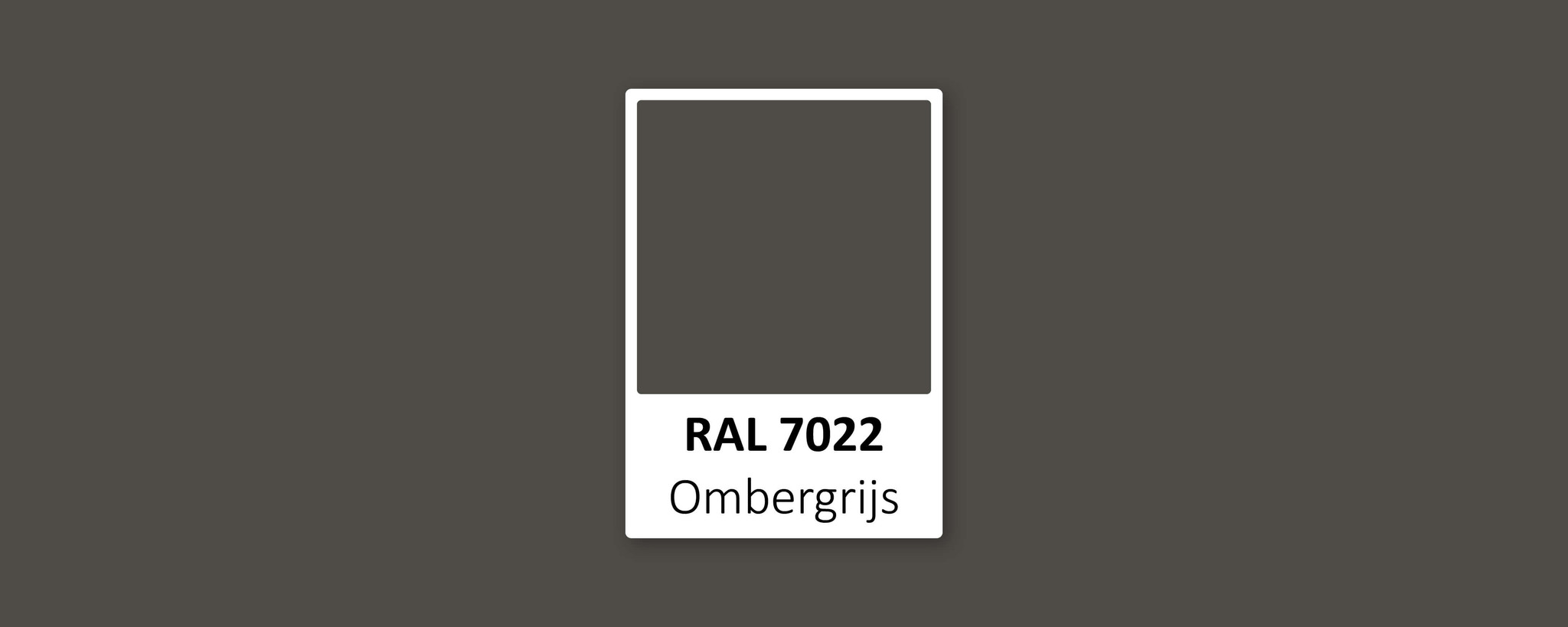 RAL 7022: Ombergrijs
