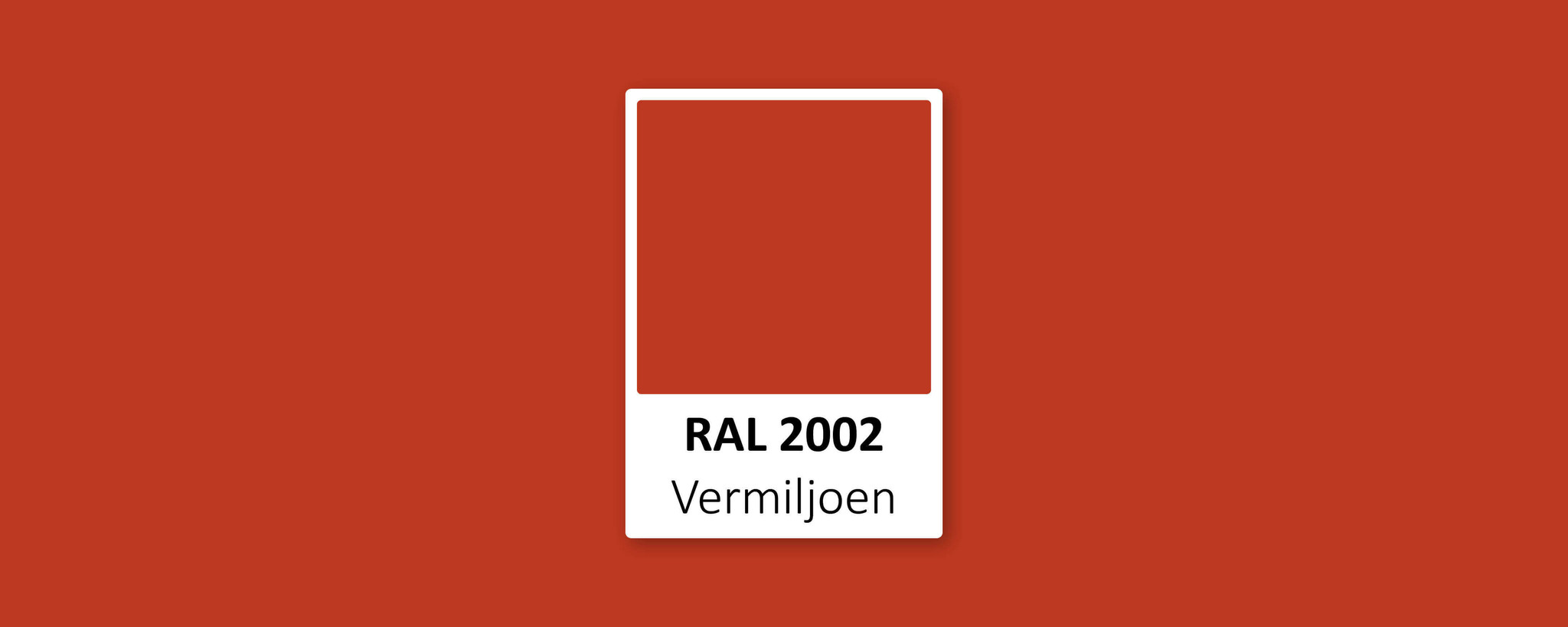 RAL 2002: Vermiljoen