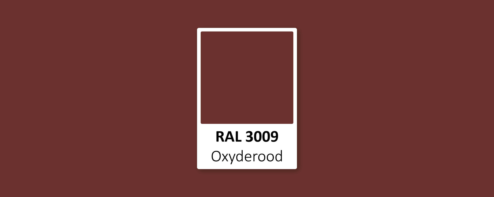RAL 3009: Oxyderood