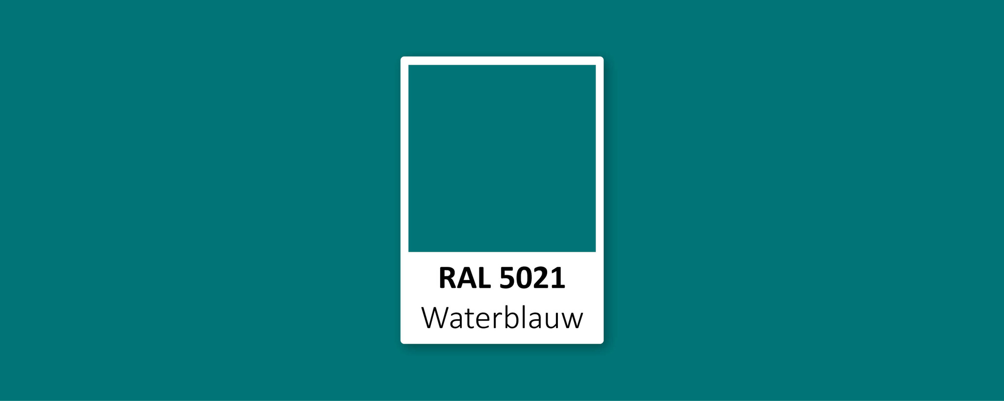 RAL 5021: Waterblauw