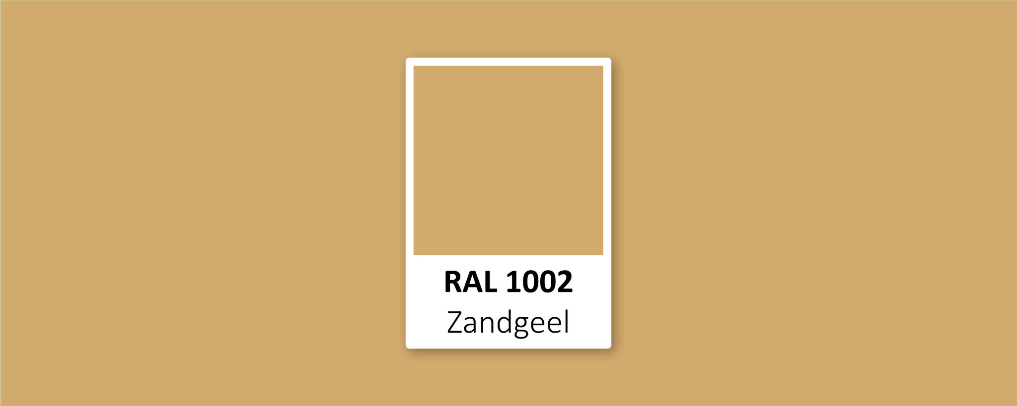 RAL 1002: Zandgeel