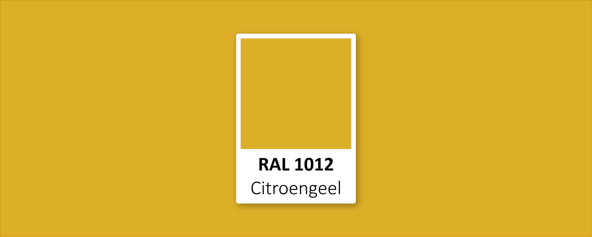 RAL 1012: Citroengeel