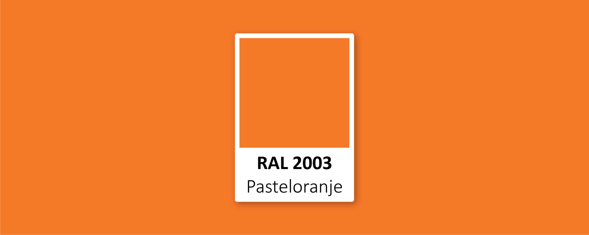 RAL 2003: Pasteloranje