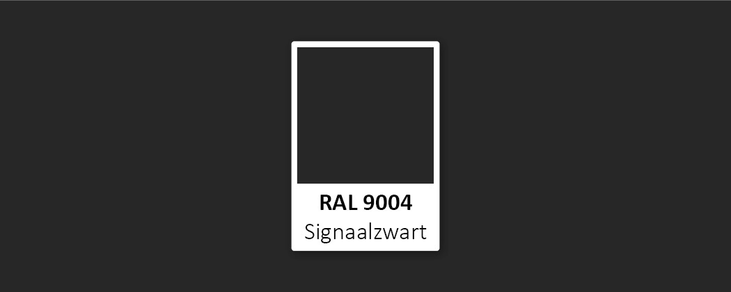RAL 9004: Signaalzwart