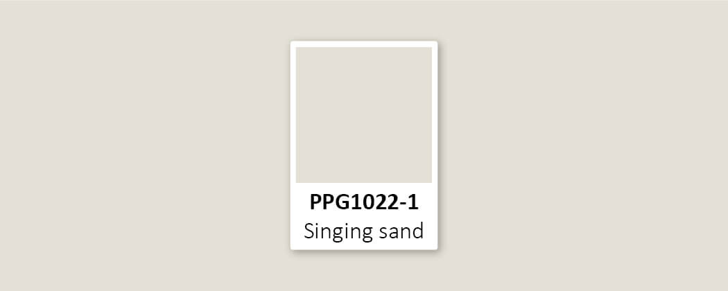 Singing Sand: wat voor kleur is het?