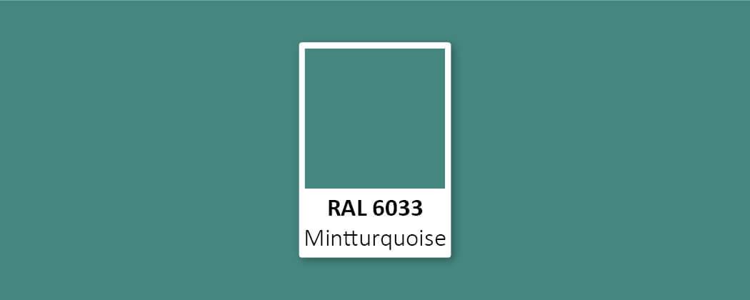 RAL 6033: Mintturquoise