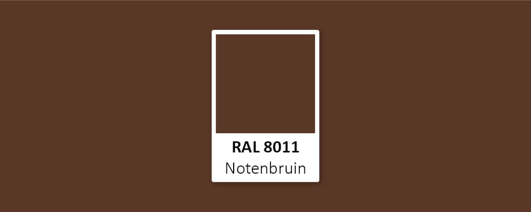RAL 8011: Notenbruin
