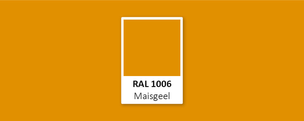 RAL 1006: Maisgeel