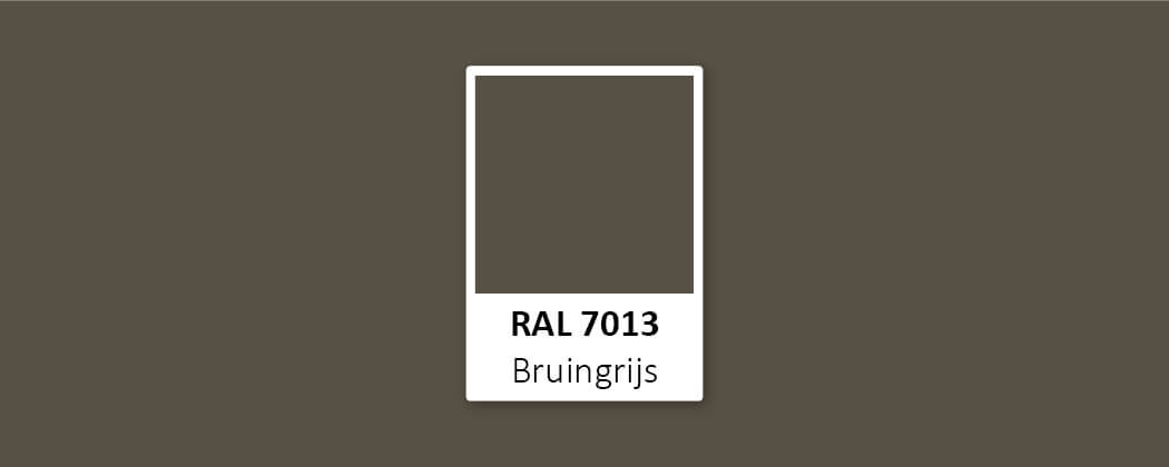 RAL 7013: Bruingrijs