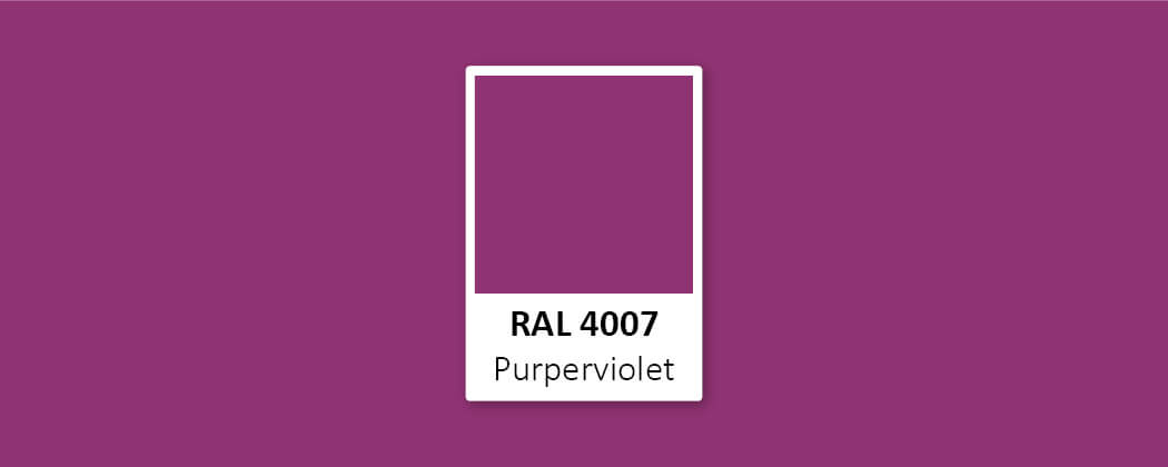 RAL 4007: Purperviolet