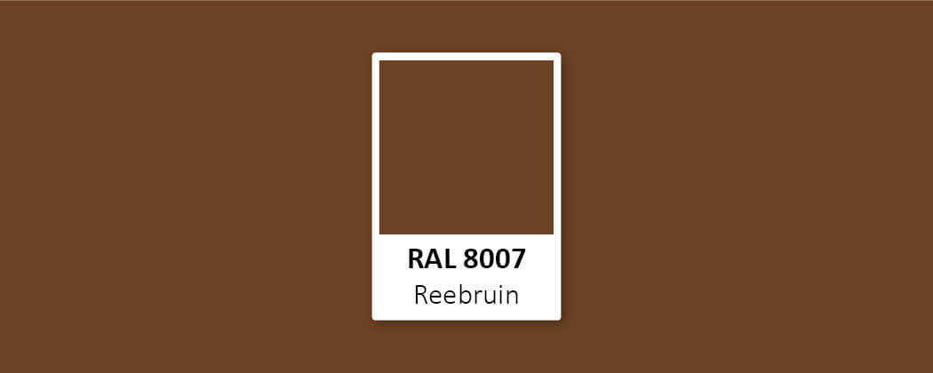 RAL 8007: Reebruin