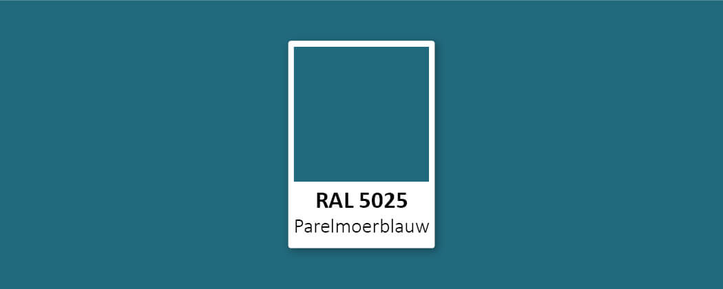RAL 5025: Parelmoerblauw