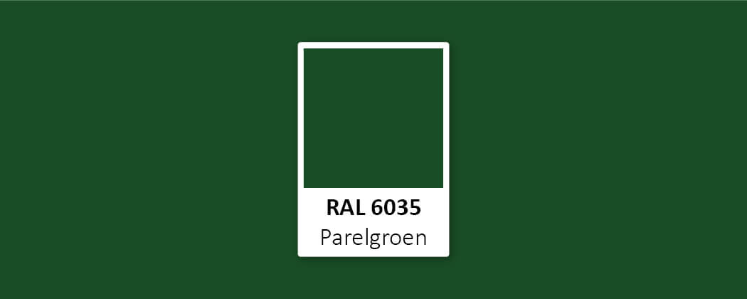 RAL 6035: Parelgroen