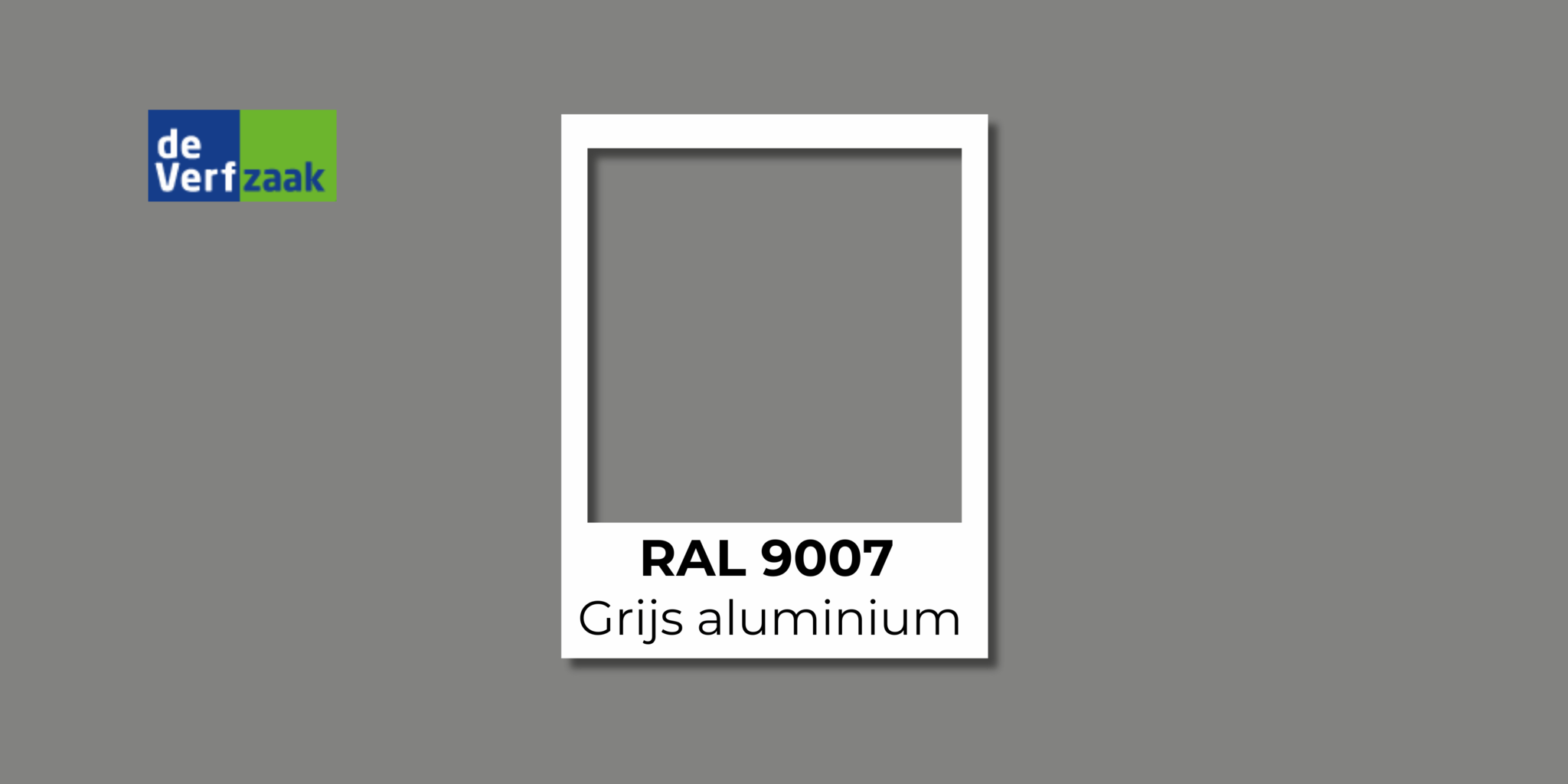 RAL 9007: Grijs aluminium kleur
