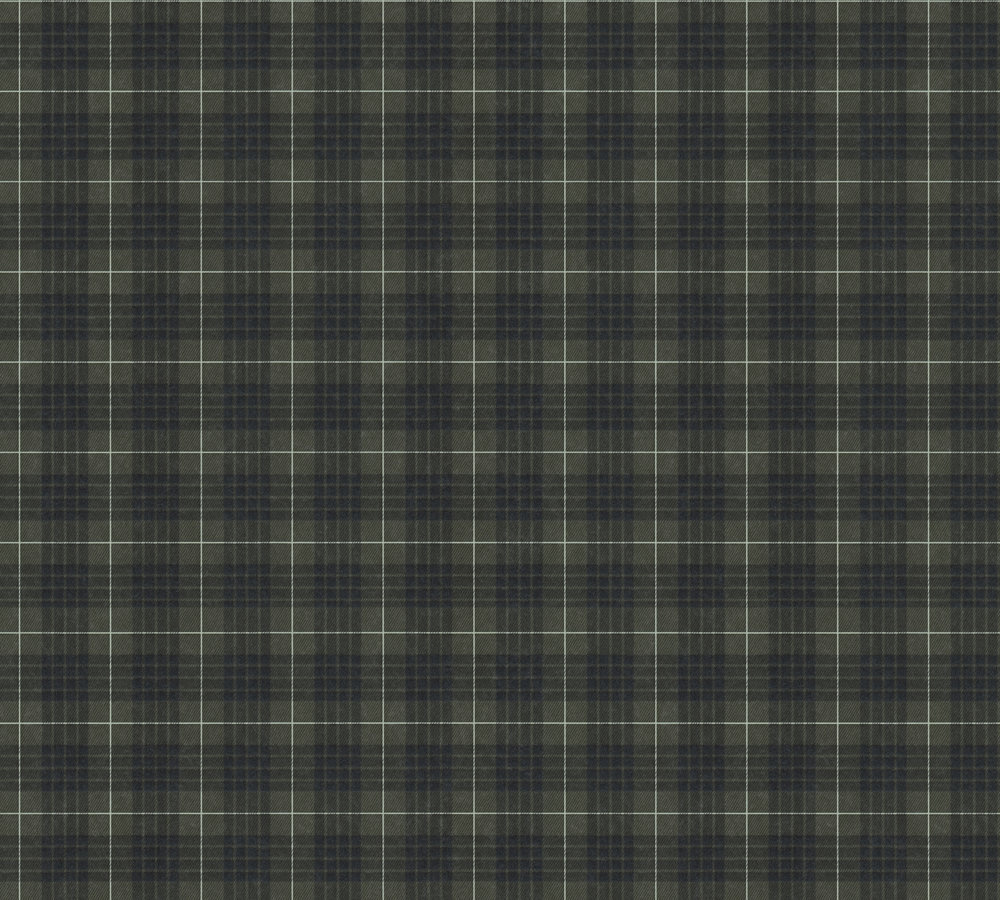 Architects Paper Art of Eden - Groen - Geruit Behang - 390643