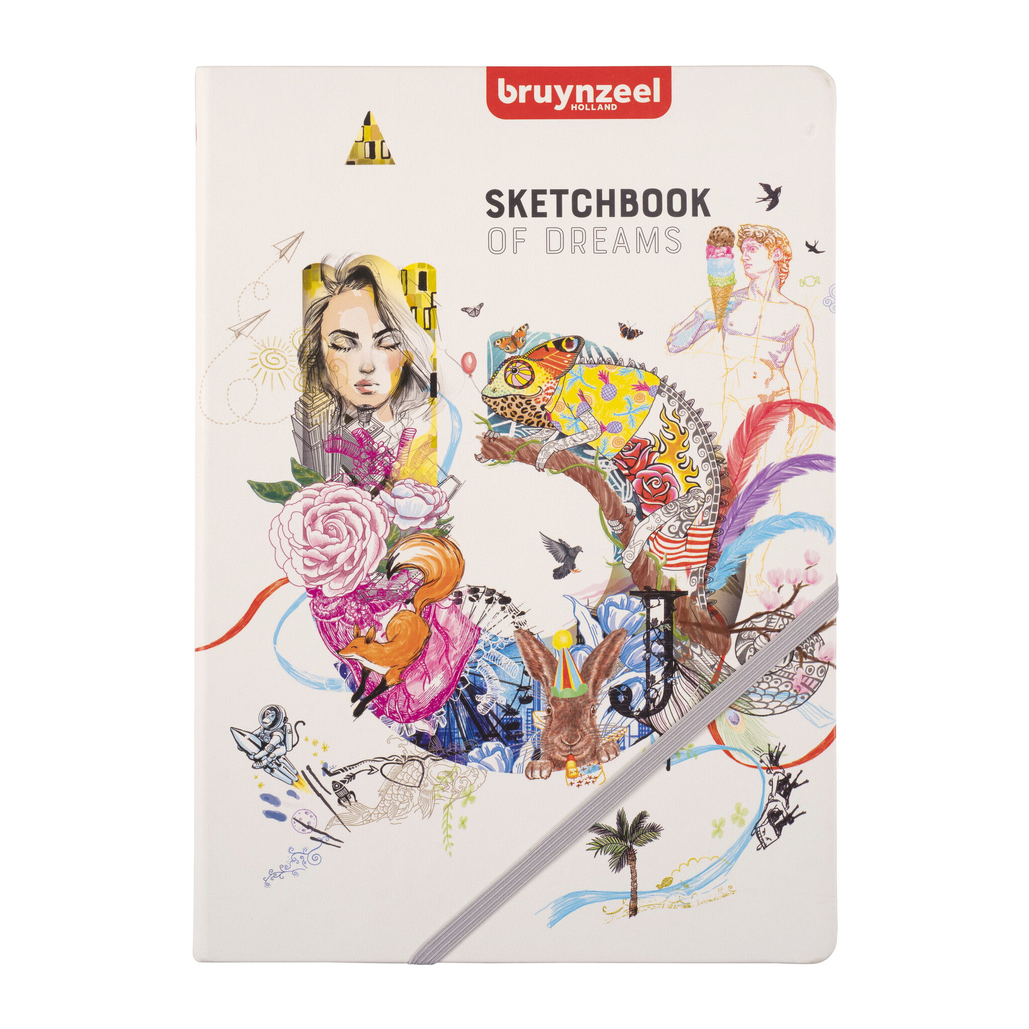 Bruynzeel Creatives Schets/notitieboek - 140 g/m² - 80 vellen