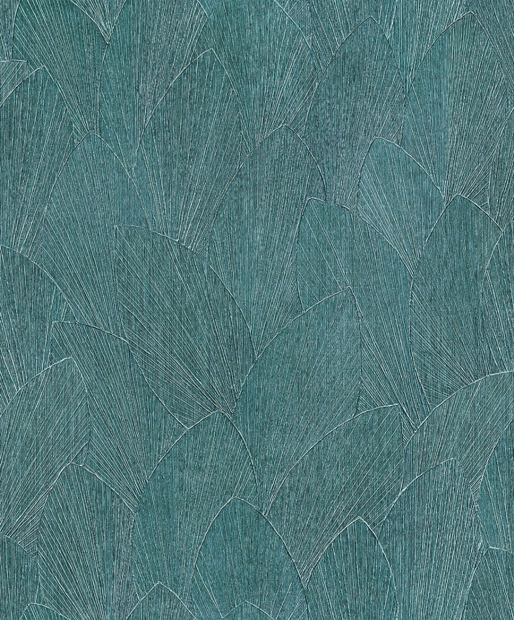 Timber Behang bladeren met streepeffect - 35376