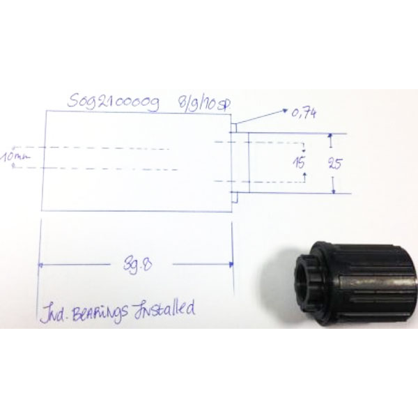 SPECIALIZED FREEHUB BODY FHB JOYTECH 9SPD 135MM QR SEALED FREEHUB Carve ...