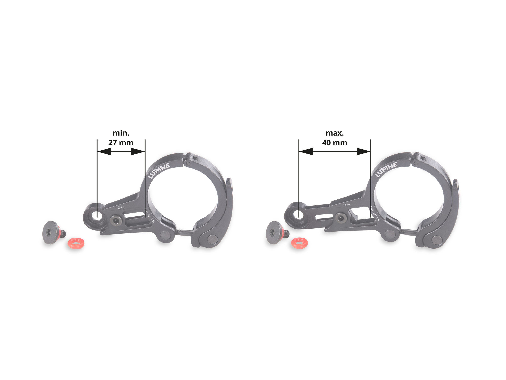 LUPINE Flexmount Schnellspanner 31,8mm - bestbike RADSPORT Andreas Kommer