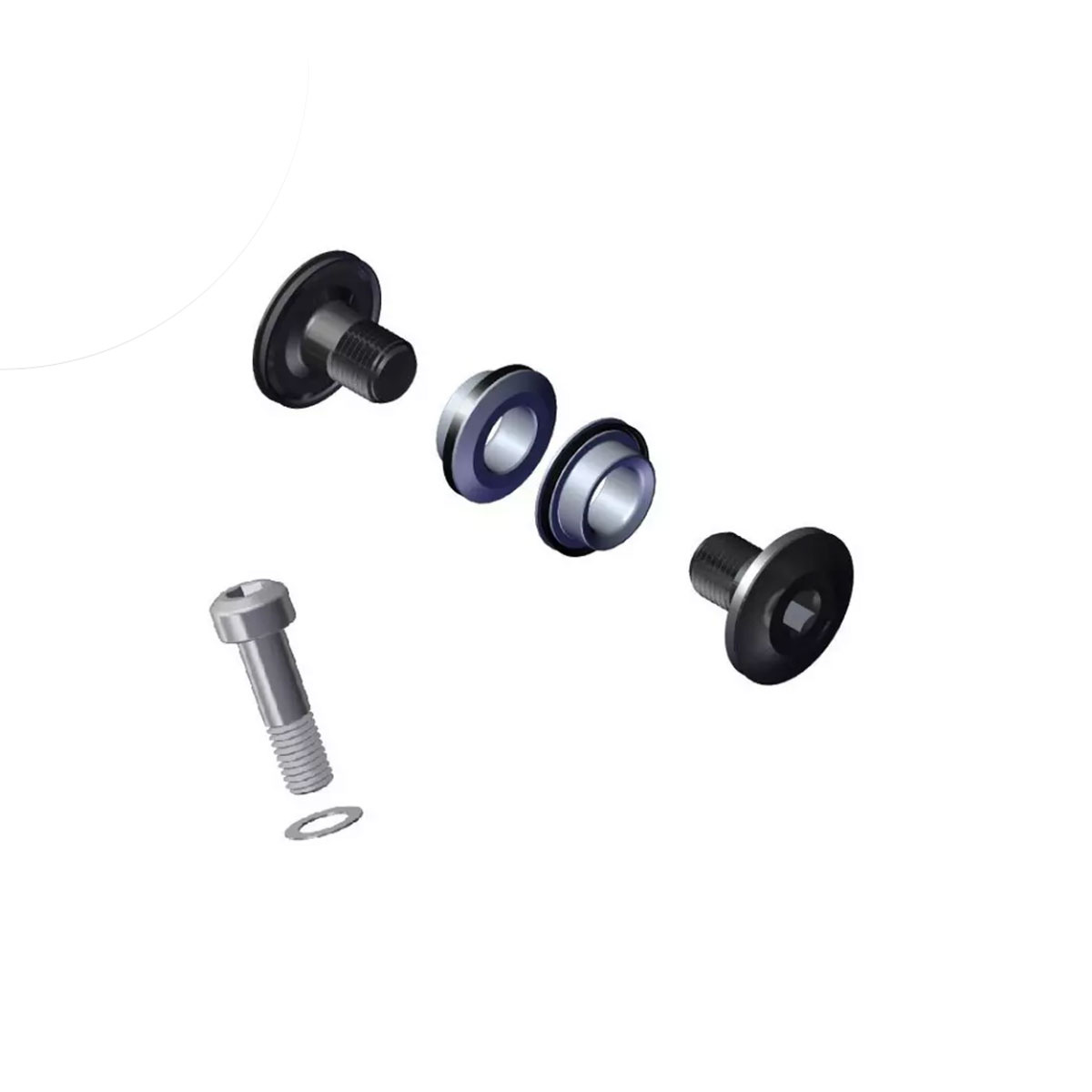 ENDURO CARBON SHOCK MOUNTING HARDWARE KIT - bestbike RADSPORT Andreas ...