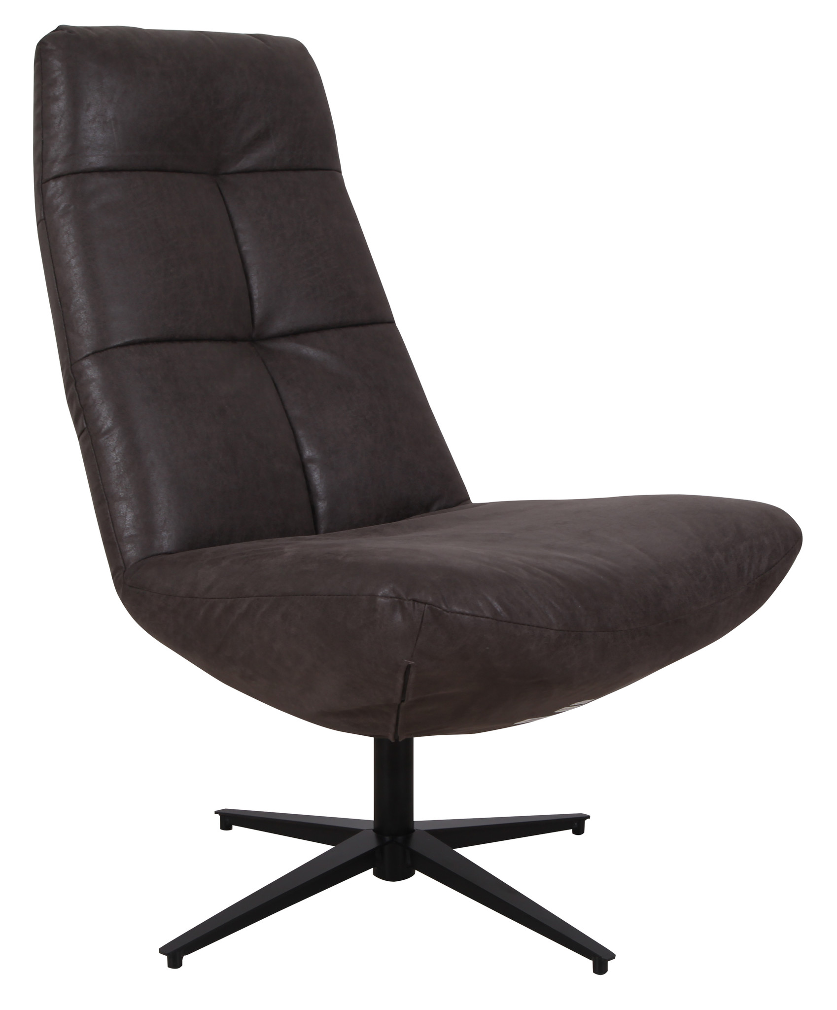 Industriële draaibare fauteuil antraciet eco leer | MEGA STUNTDEAL ... Industriële draaibare fauteuil antraciet eco leer | MEGA STUNTDEAL ...