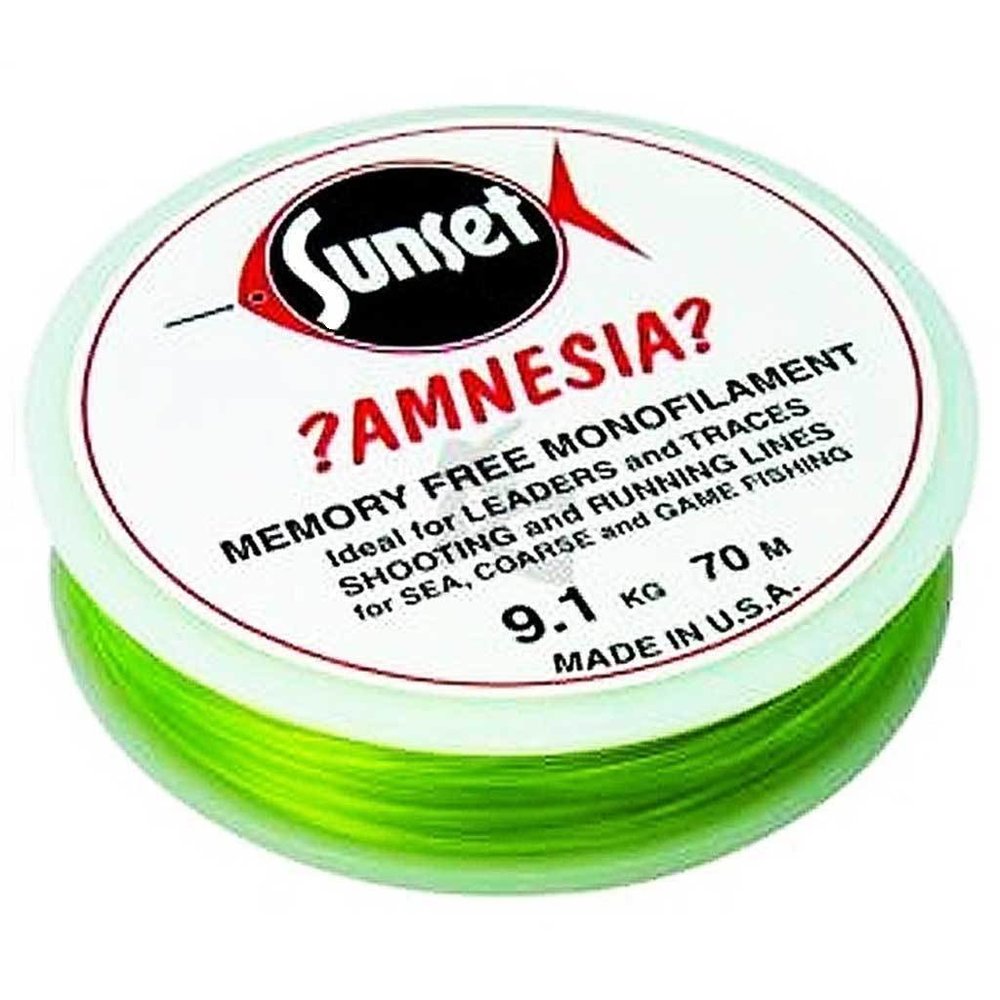 Sunset Amnesia Groen 70 meter Memory Free nylon - BD Store