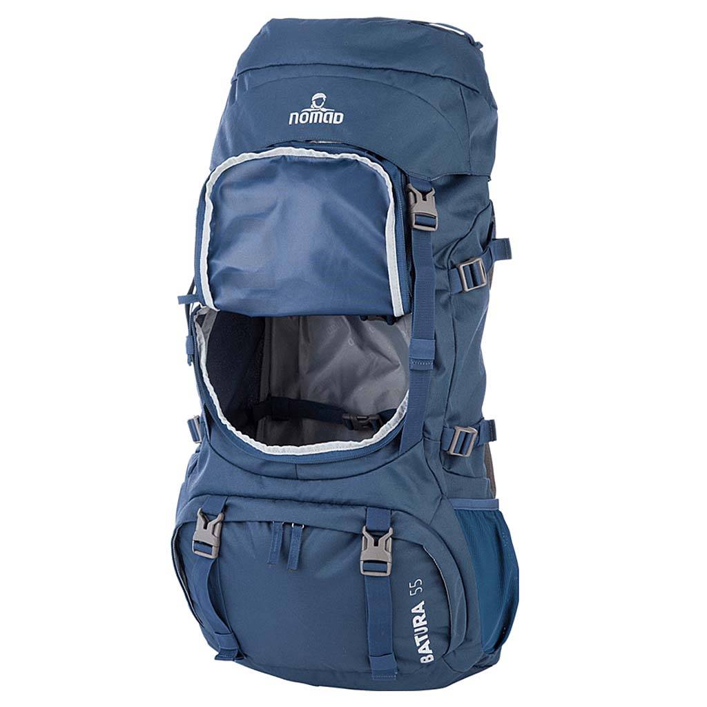 Rugzak Nomad Batura Dark Blue 55 Liter Hiking Bacpack.