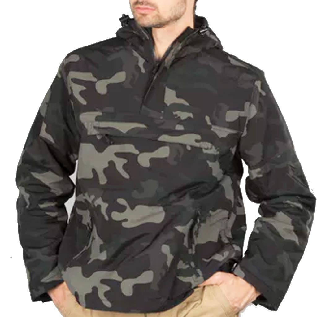 Windbreaker Anorak Jack Brandit Dark Camo - BD Store