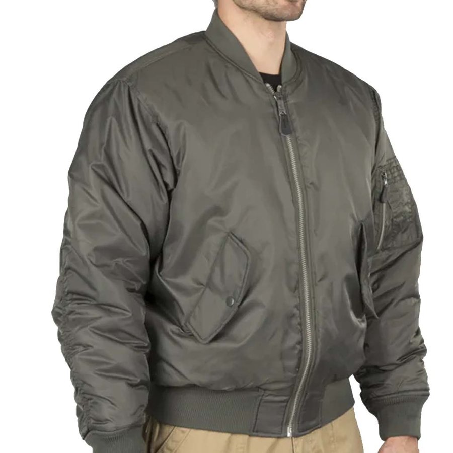 Bomberjack Brandit MA1 Grijs Heren - Pilotenjack | BD Store