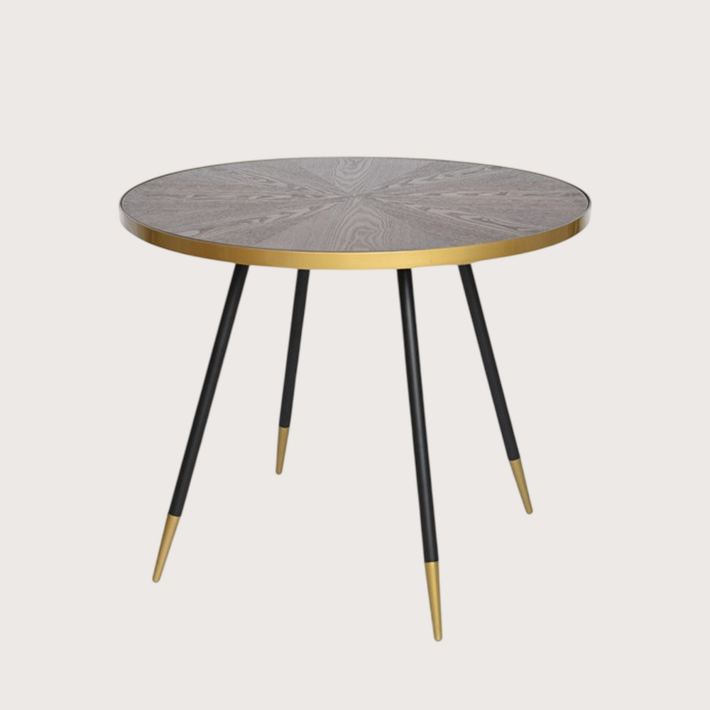 Dining table Veneer Brown D91 H75 - Pot & Vaas Sfeermakers