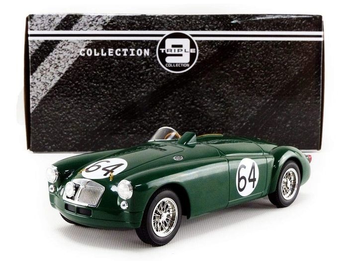 MG A EX182 Roadster #64 Le Mans 1955 - 1:18 - Triple 9 Collection - HMKT
