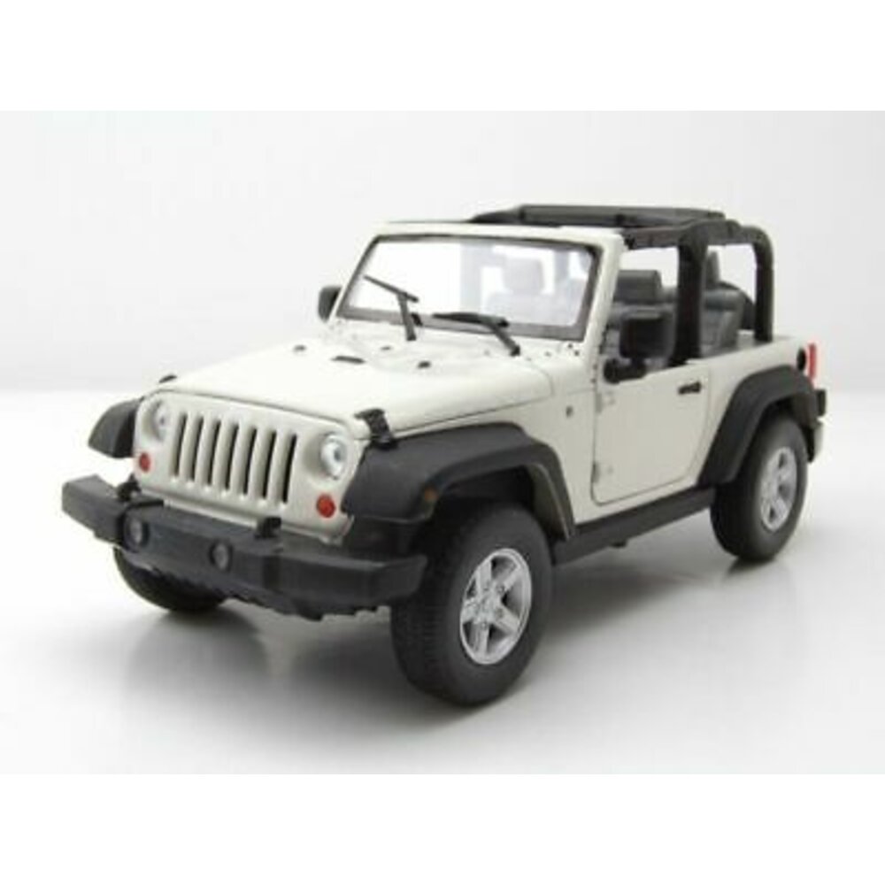 Jeep Wrangler Rubicon open roof 2007 - 1:24 - Welly - HMKT
