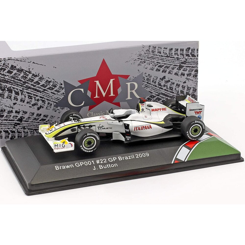 Brawn GP001 J. Button #22 GP Brazil 20091:43 - HMKT