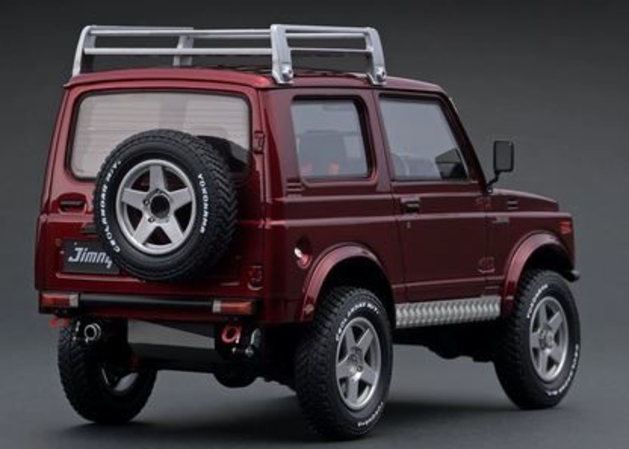 Suzuki Jimny Sierra (JA11) 1999 16 Inch Wheels + Roof Rack1:18 - HMKT